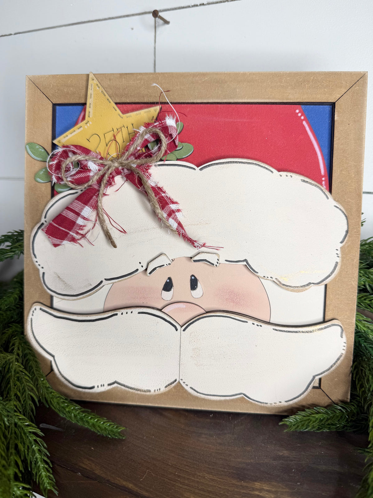 Peek-A-Boo Santa DIY Kit | Owl B Crafty